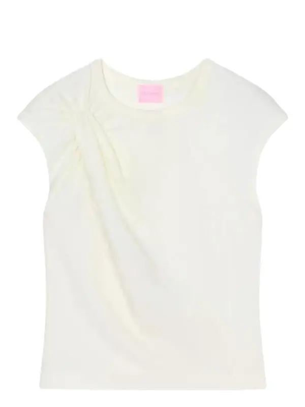 Closed Knotted-detail T-shirt - Neutrals
