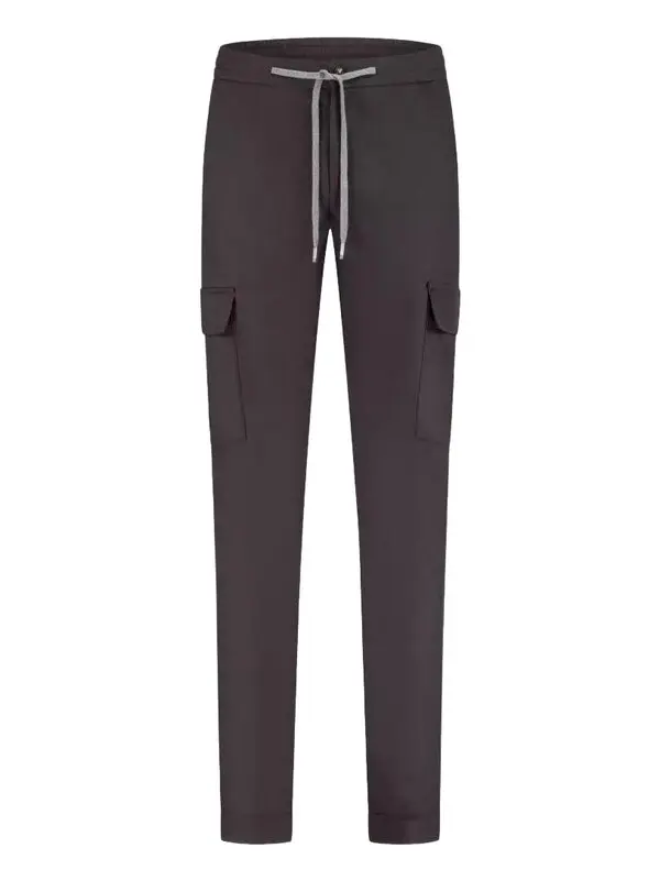Marco Pescarolo Drawstring Cargo Pants - Grey