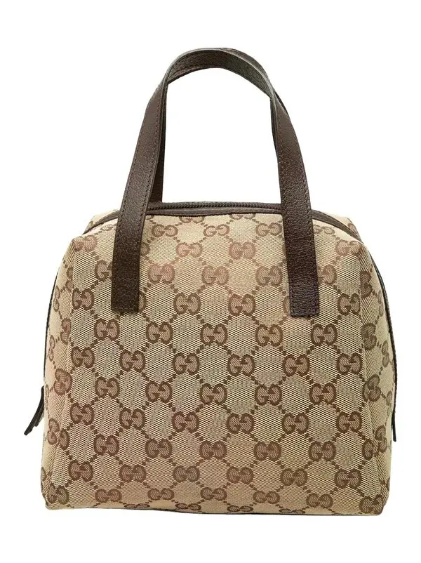 Gucci 2000-2015 Mini Gg Canvas Balthus Tofu Bag Handbag - Neutrals