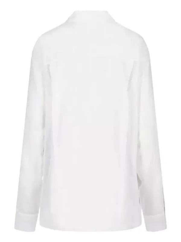 THE FRANKIE SHOP Peri Georgette Shirt - White
