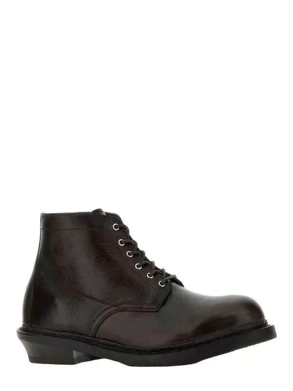Our Legacy Cortege Pebbled Ankle Boots - Brown