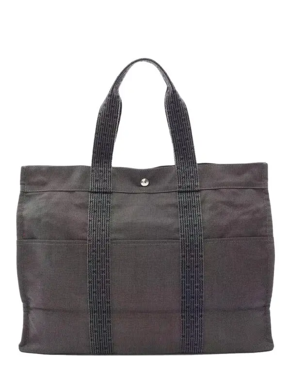 Hermès 2010s Gm Yale Line Tote Bag - Grey