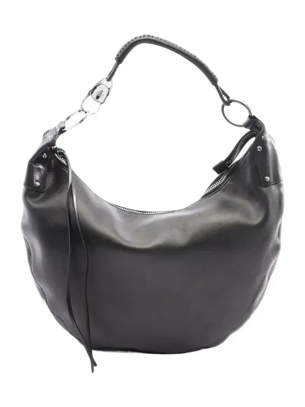 Gucci 2010s Leather Shoulder Bag - Black