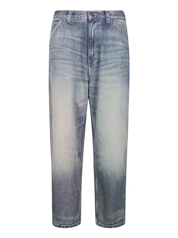 Carhartt Work In Progress Og Single Knee Jeans - Blue