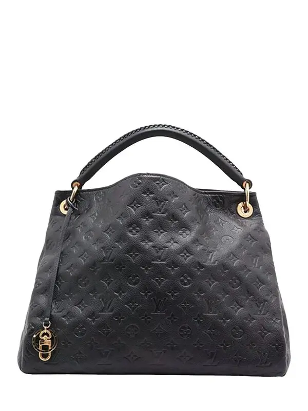LOUIS VUITTON 2016 Monogram Empreinte Artsy Mm Hobo Bag - Black