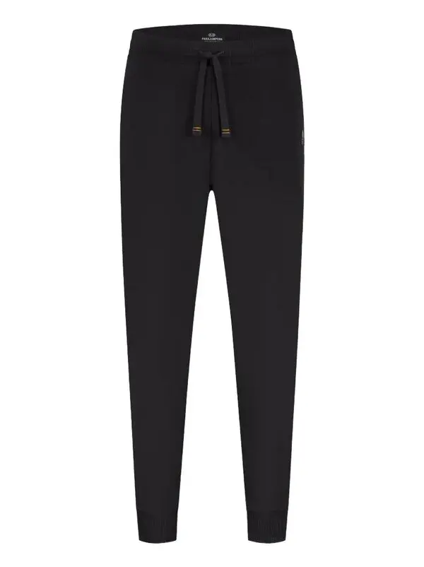 PARAJUMPERS Logo-patch Drawstring Track Pants - Black