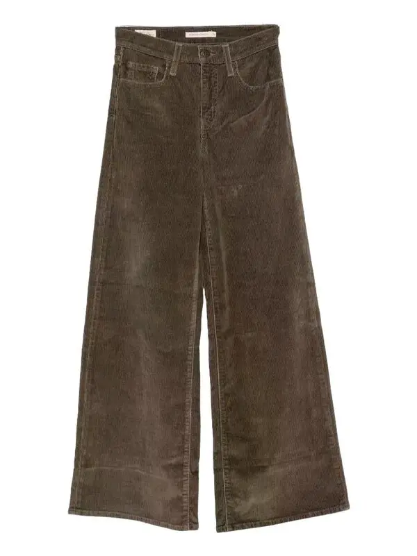 LEVI'S 728 Corduroy Wide-leg Jeans - Brown