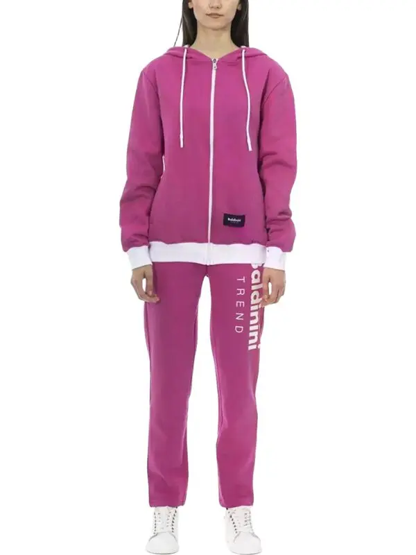 BALDININI Logo-print Zip-up Tracksuit - Pink