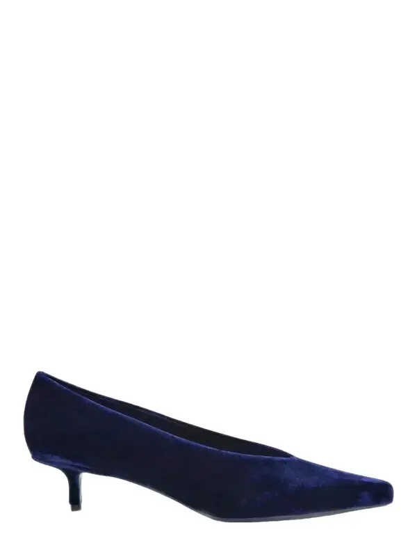 Loulou De Saison Velvet Pumps - Blue