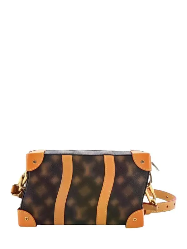LOUIS VUITTON Soft Trunk Wallet Limited Edition Blurry Monogram Canvas Crossbody Bag - Brown