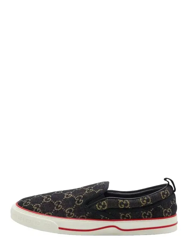 Gucci Tennis 1977 Gg Canvas Sneakers - Black