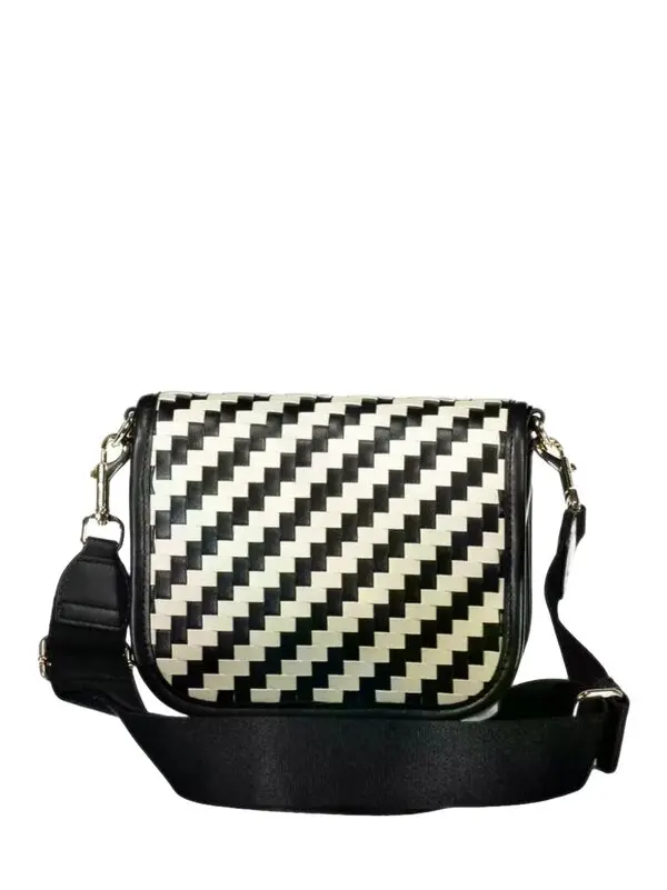 Tommy Hilfiger Julia Check-pattern Cross Body Bag - Black