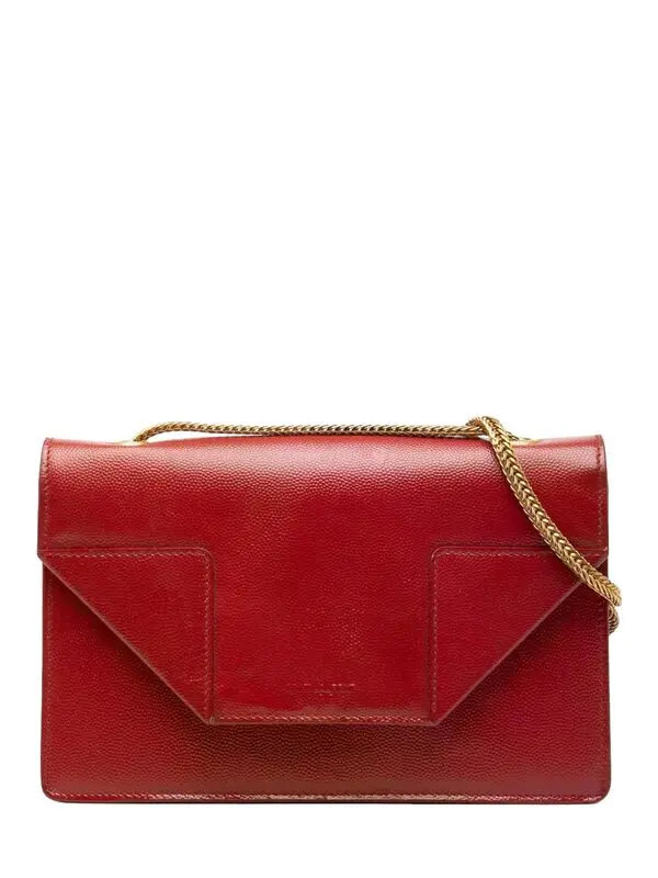 Saint Laurent 2013-2026 Small Grain De Poudre Betty Crossbody Bag - Red