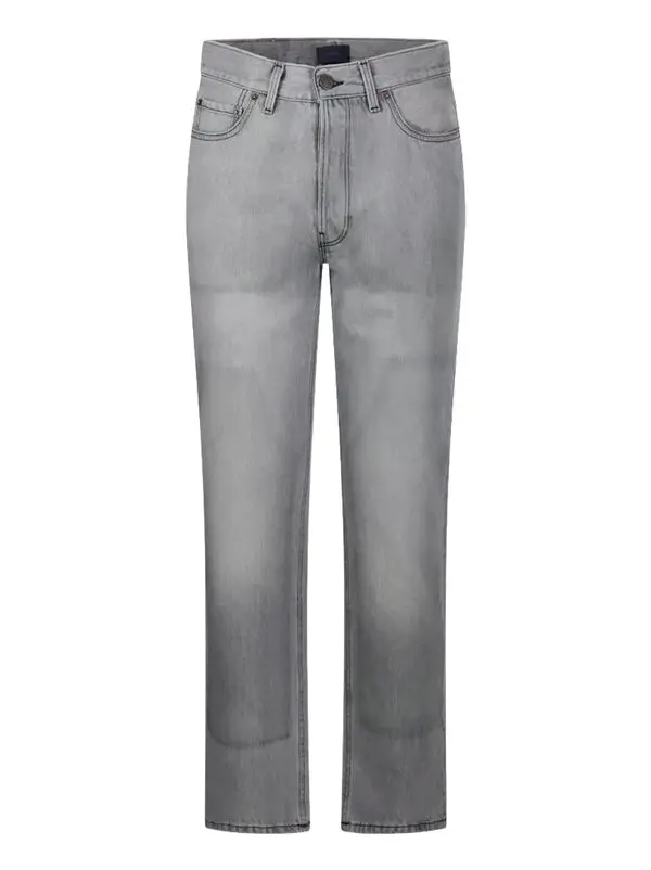 HAIKURE Faded Straight-leg Jeans - Grey