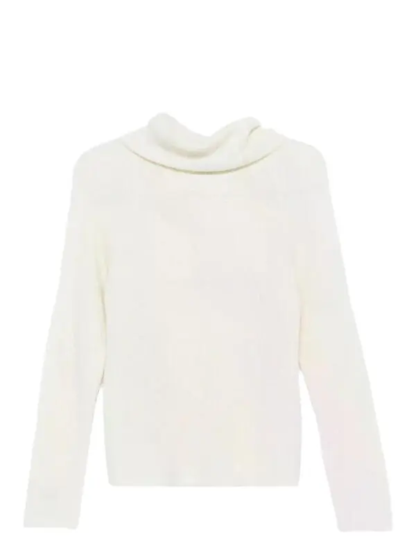 BOSS Roll-neck Raglan-sleeve Sweater - Neutrals