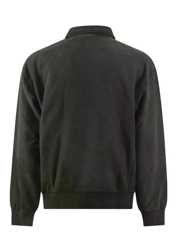 Carhartt Work In Progress Lambert Half-zip Long-sleeve Polo Shirt - Green