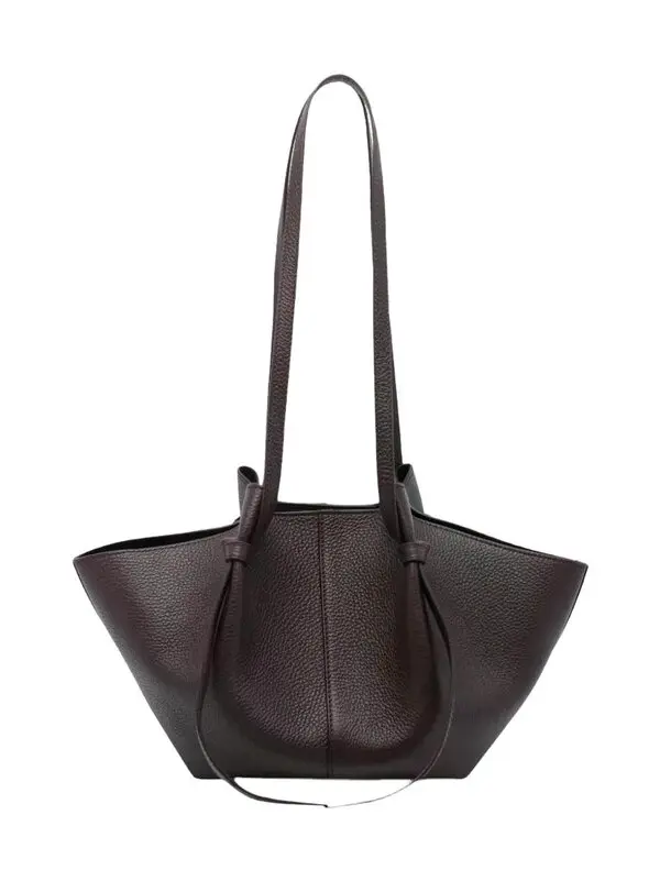 Yuzefi Mochi Pebble-grain Shoulder Bag - Brown
