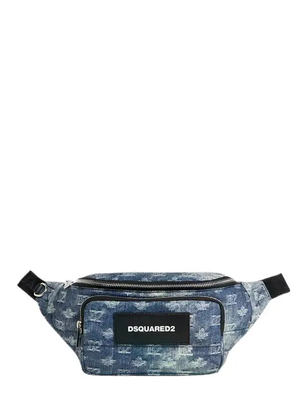 Dsquared2 Monogram Belt Bag - Blue