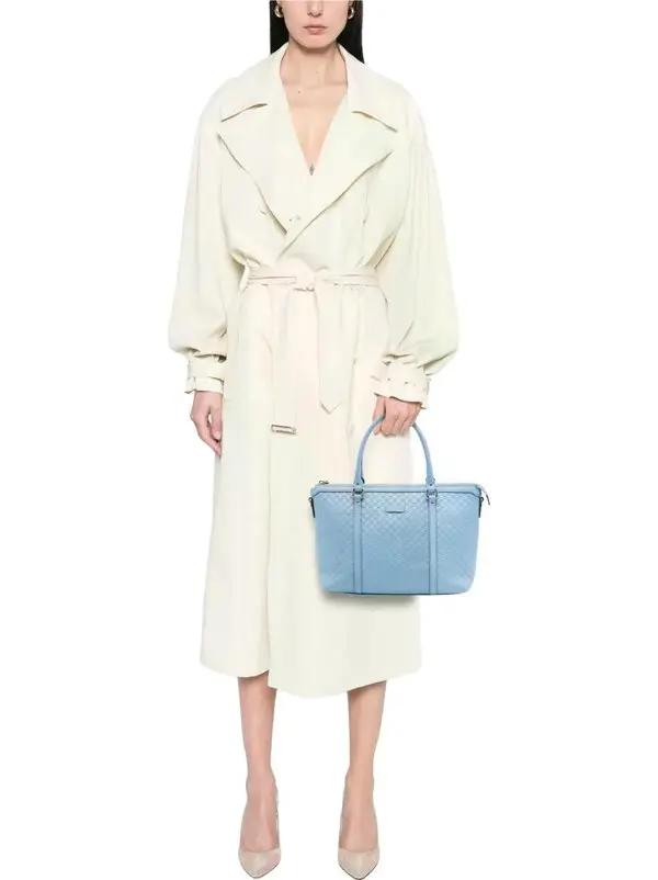 Gucci 2016-2026 Small Microguccissima Joy Satchel - Blue