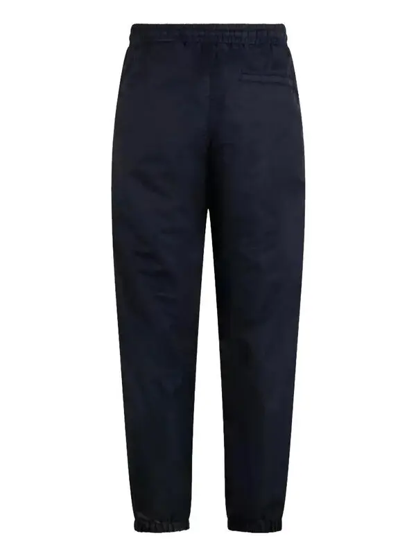 Moschino Logo-patch Track Pants - Blue