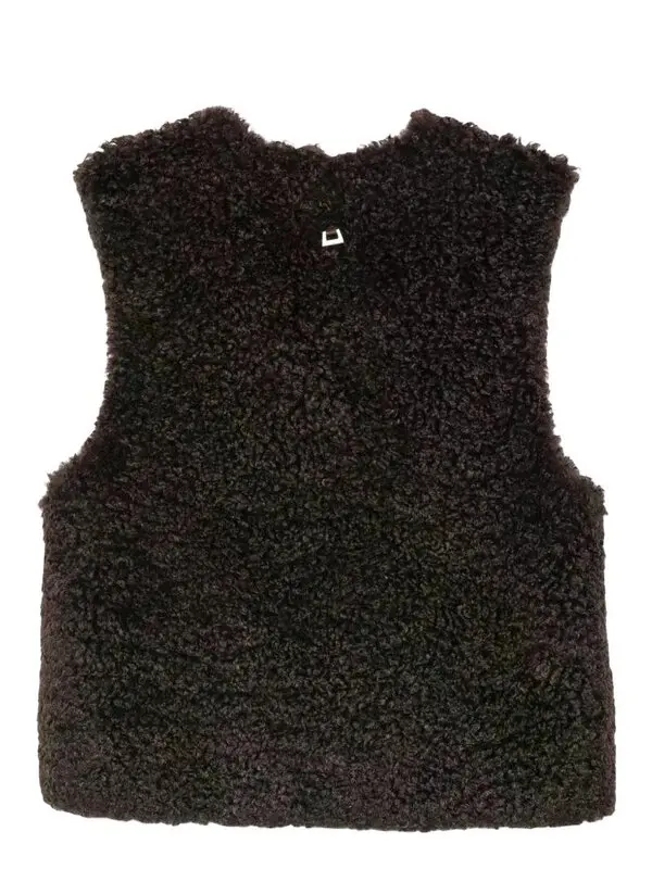 Apparis Lyle Bouclette Vest - Brown
