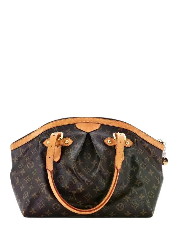 LOUIS VUITTON Tivoli Handbag Monogram Canvas Gm Satchel - Brown