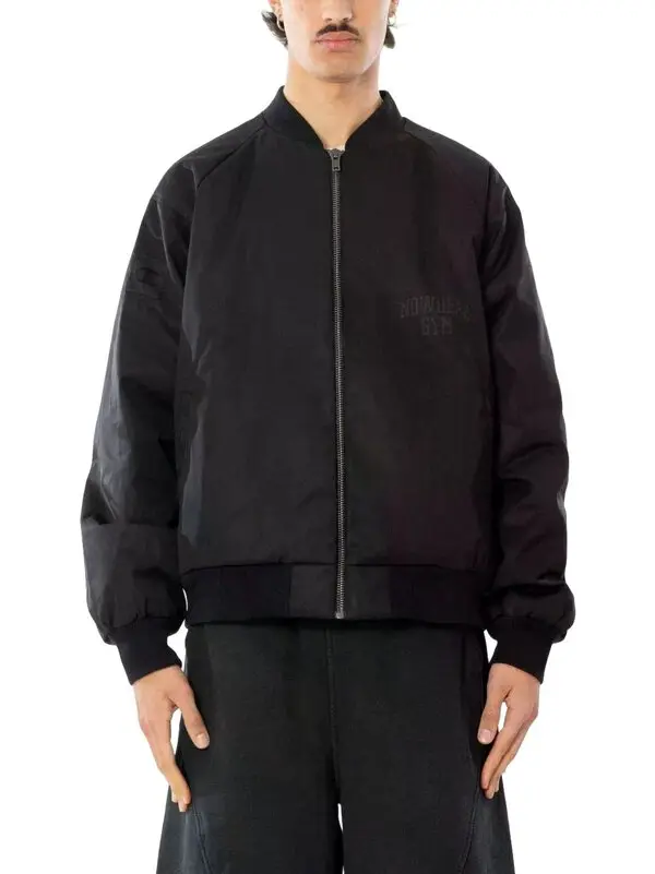 Champion Nowhere Gym Bomber Jacket - Black