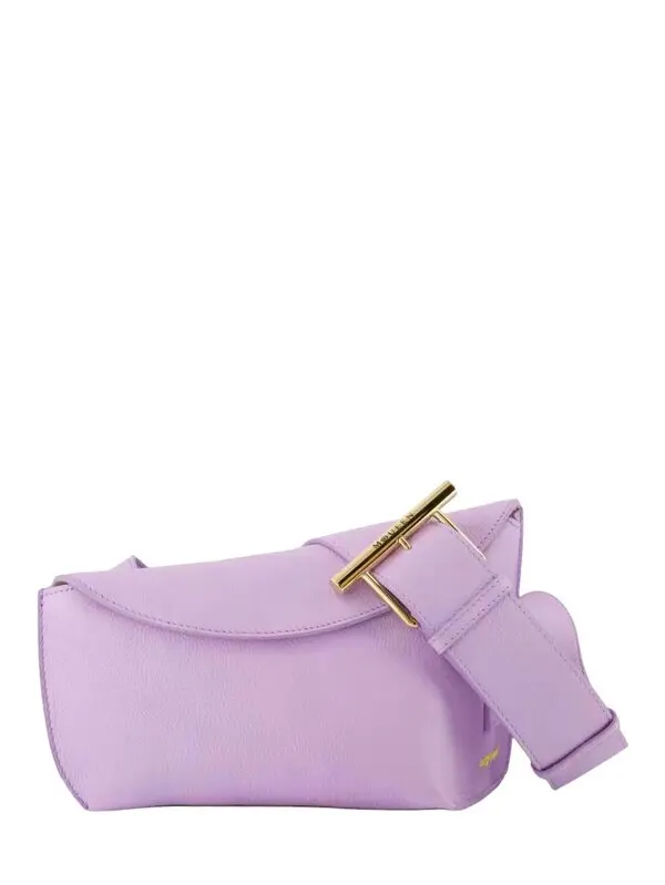 Alexander McQueen T-bar Sling Crossbody Bag - Purple