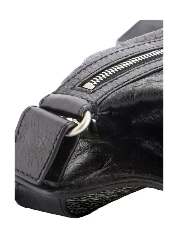 Balenciaga Neo Lift Classic Studs Waist Bag Leather Belt Bag - Black