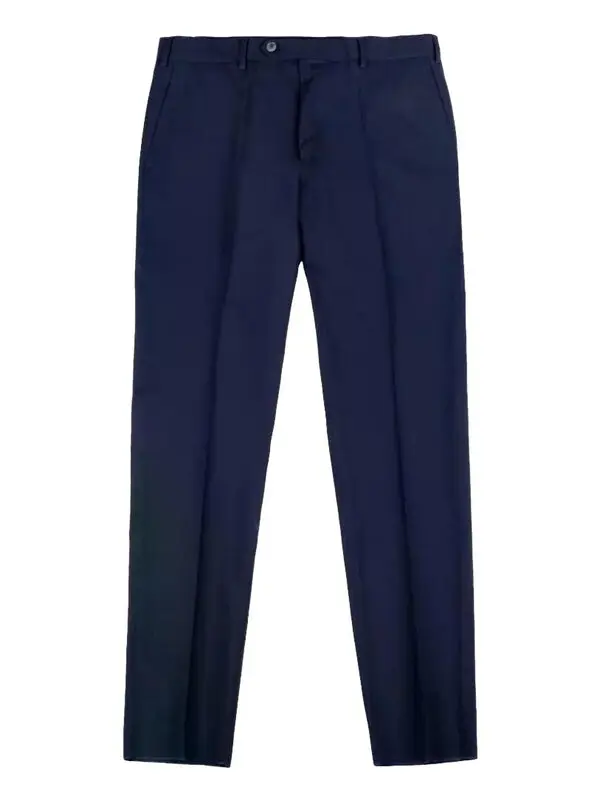 TOMBOLINI Pressed-crease Trousers - Blue
