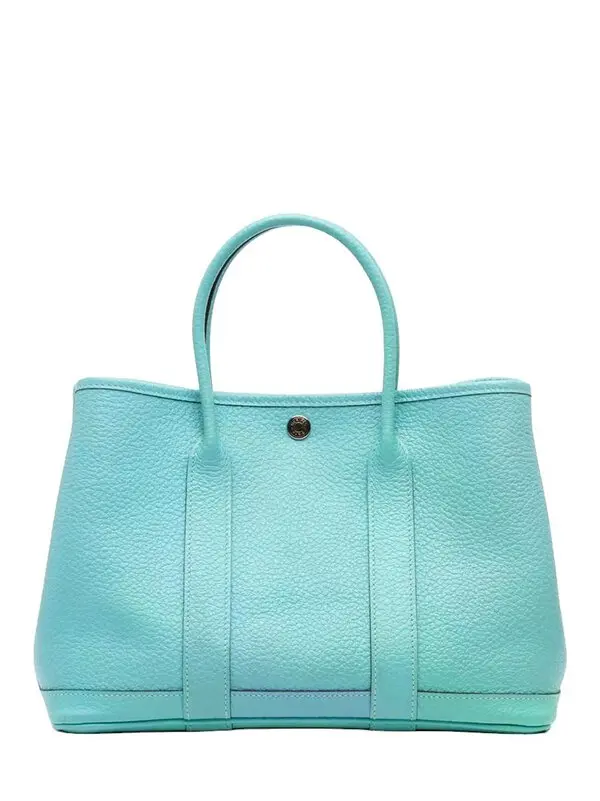Hermès 2000-2026 Negonda Garden Party 30 Tote Bag - Blue
