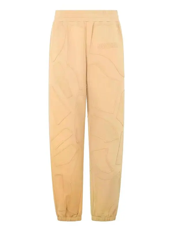 Moschino Logo-detail Track Pants - Neutrals