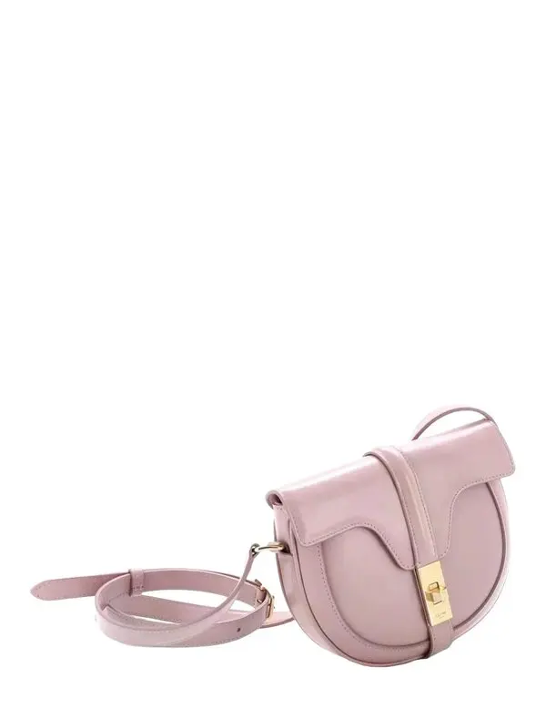 Celine Besace 16 Bag Smooth Calfskin Small Crossbody Bag - Pink