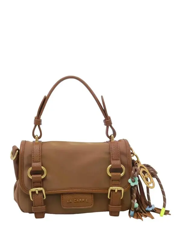 LA CARRIE Dark Wave Tote Bag - Brown