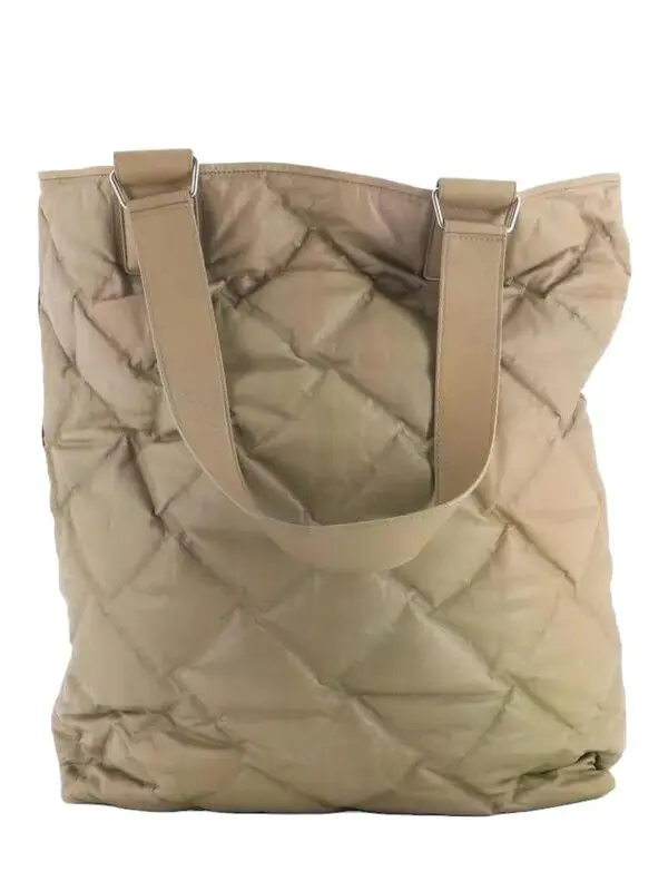 Bottega Veneta Hot Steam Padded Open Leather Tall Tote Bag - Green