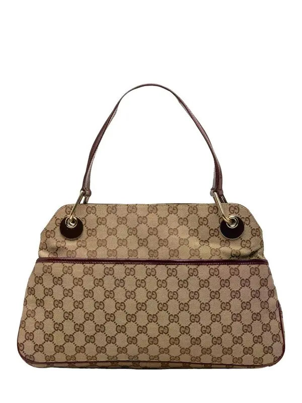 Gucci 2016-2026 Gg Canvas Eclipse Shoulder Bag - Neutrals