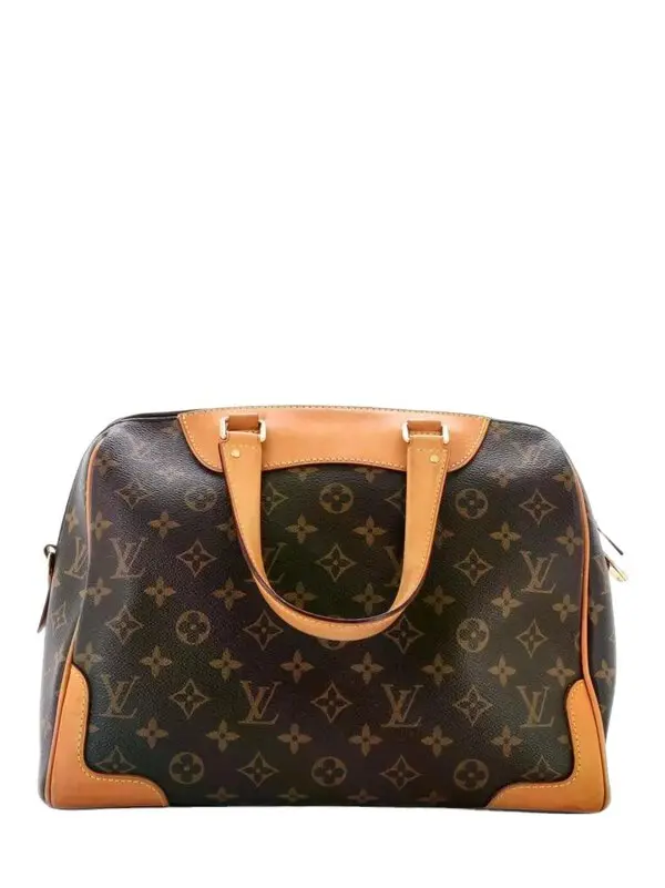 LOUIS VUITTON Retiro Nm Handbag Monogram Canvas And Leather Satchel - Brown
