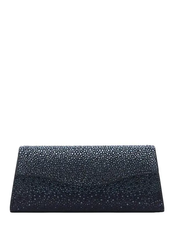 Elie Saab Midnight Embellished Clutch - Blue