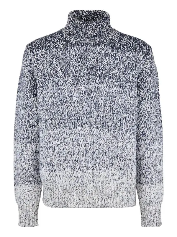 TOD'S Cashmere Blend Turtleneck - Blue