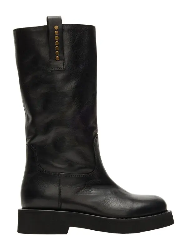 Steve Madden Ridge Platform Boots - Black