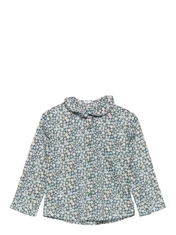 IL GUFO Shirt Classic "classic Shirt - Blue