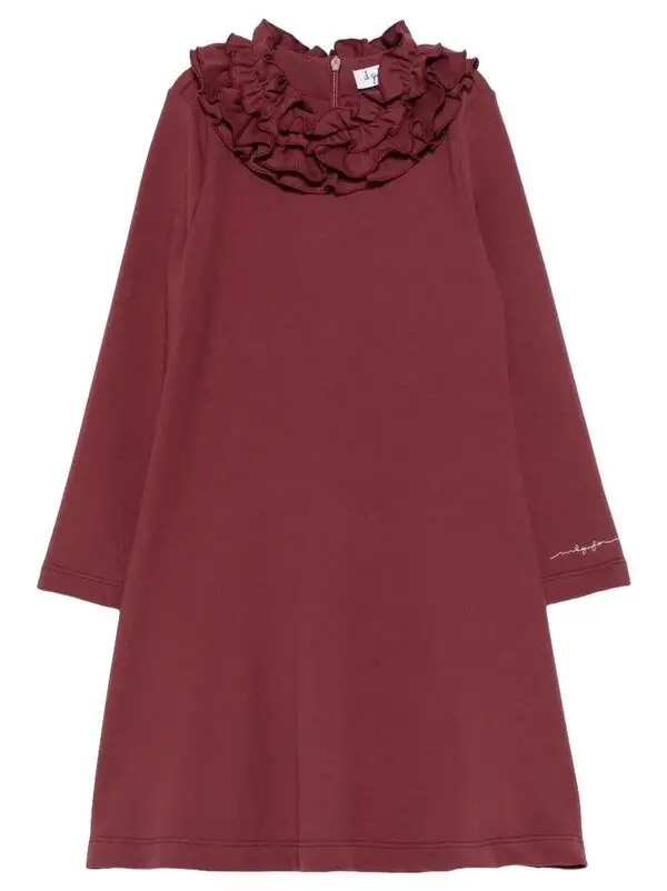 IL GUFO Long-sleeve Dress - Red