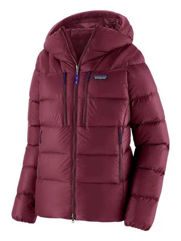 Patagonia Fitz Roy Down Hoody - Red