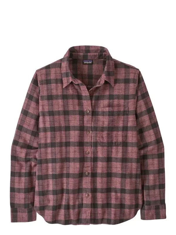 Patagonia Flannel Shirt Lw Fjord - Red