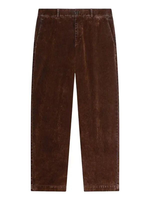 BALLANTYNE Wide Leg Trousers - Brown