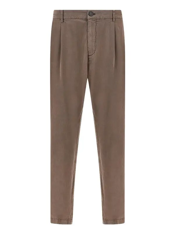 Paul & Shark X-soft Garment-dyed Chino Trousers - Falcon