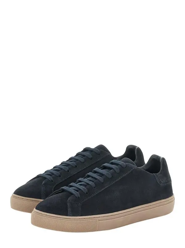 Paul & Shark Suede Sneakers - Blue
