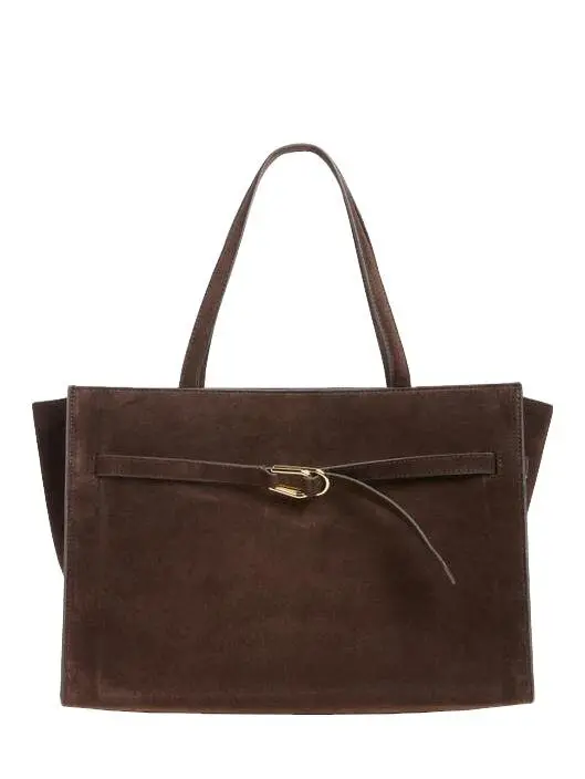 LOEFFLER RANDALL Aidan Suede Tote - Tmoro