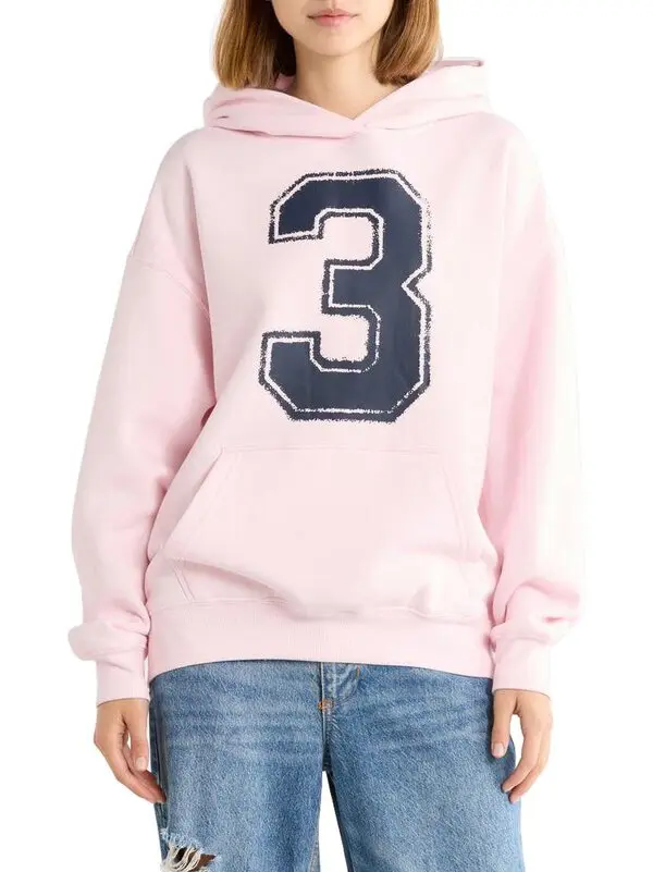 PACSUN Three Hoodie - Pink