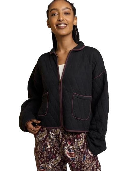 KNOWN SUPPLY Elderberry Jacket - Black/fudge